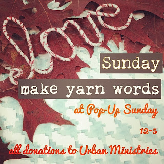 shiny little things: Pop-Up Sunday Craft