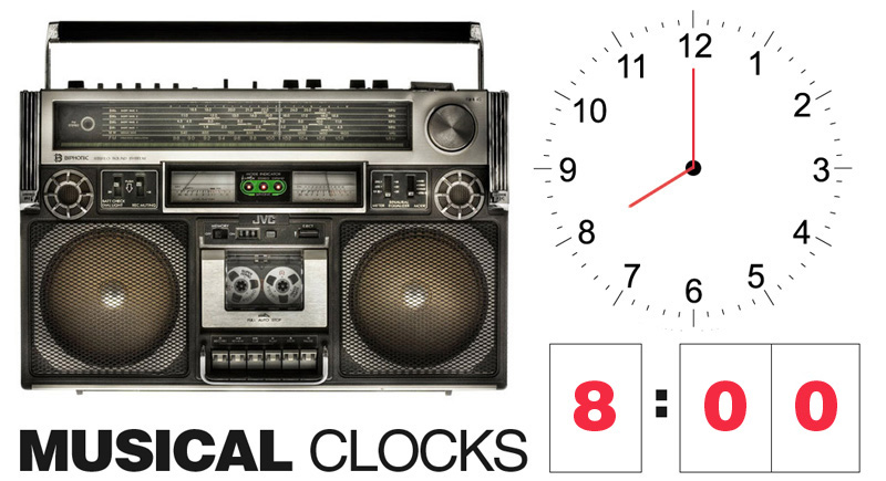 E is for Explore!: Musical Clocks