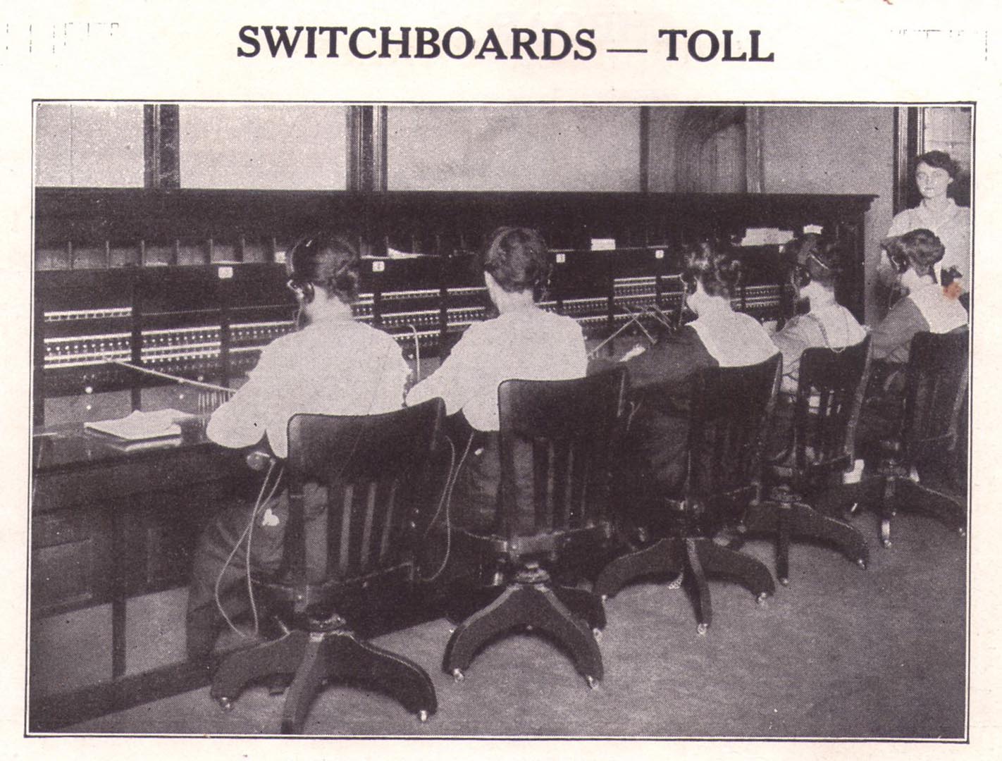 Old Vintage Gallery: Antique Magneto Switchboard Operator Telephone ...