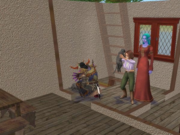 Warcraft Sims: Feathermoon: Alishe and her Tea Shop