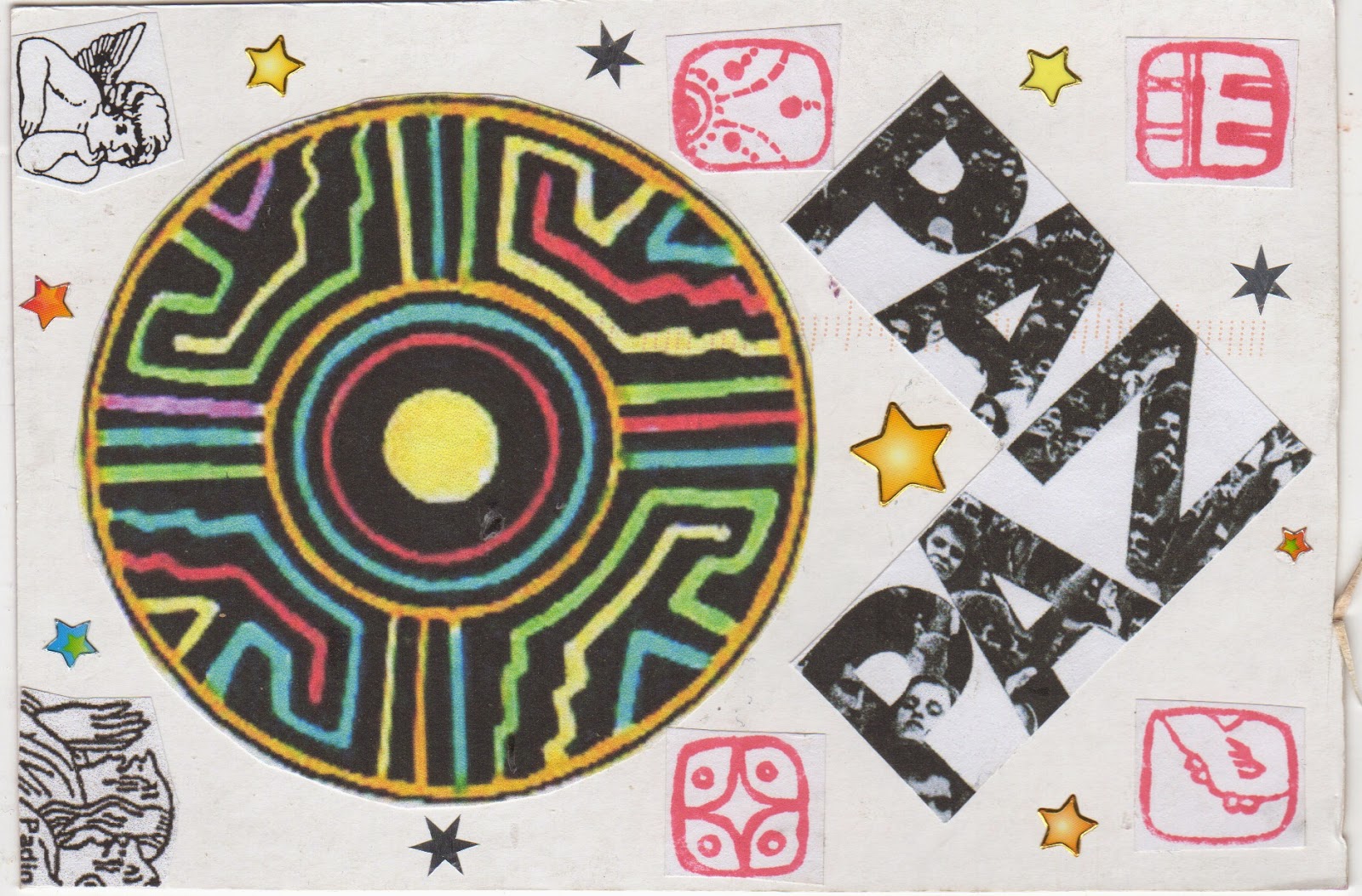 monochrome semitone kodachrome: From Clemente Padin, Uruguay!