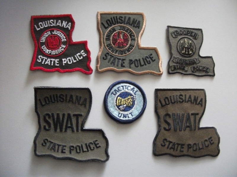 Louisiana Police Patches Collector: Misc. patches