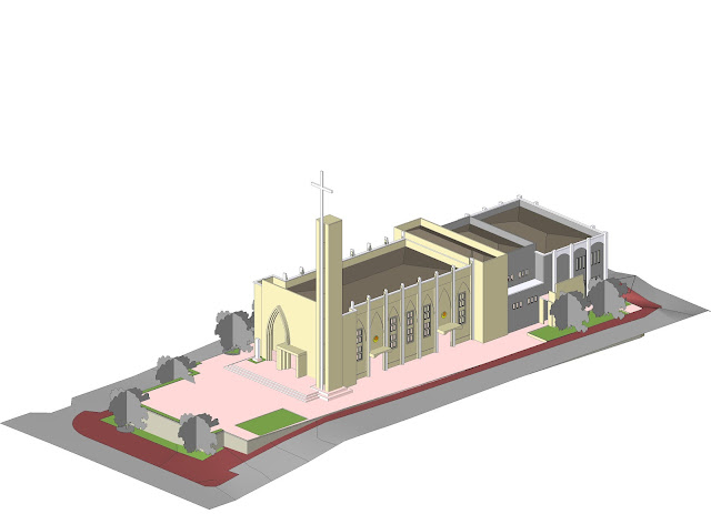 Matheusouza: IGREJA FEITA NO REVIT