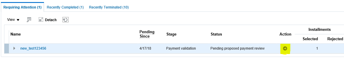 Oracle Application S Blog How To Make Payment In Oracle Fusion By Payment Process Request