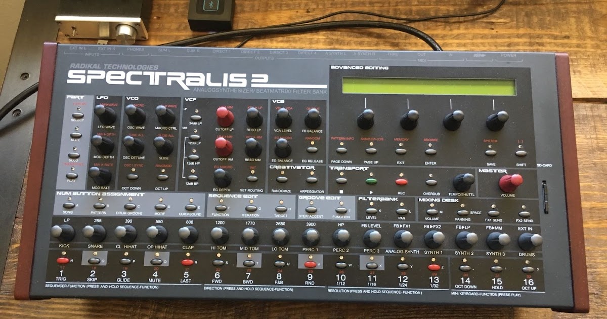 MATRIXSYNTH: Radikal Technologies Spectralis 2 SN 140692