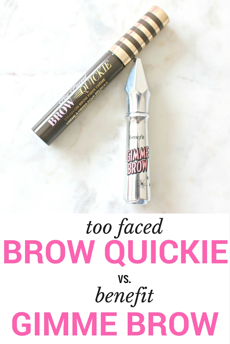 Elle Sees Beauty Blogger In Atlanta Too Faced Brow Quickie Vs
