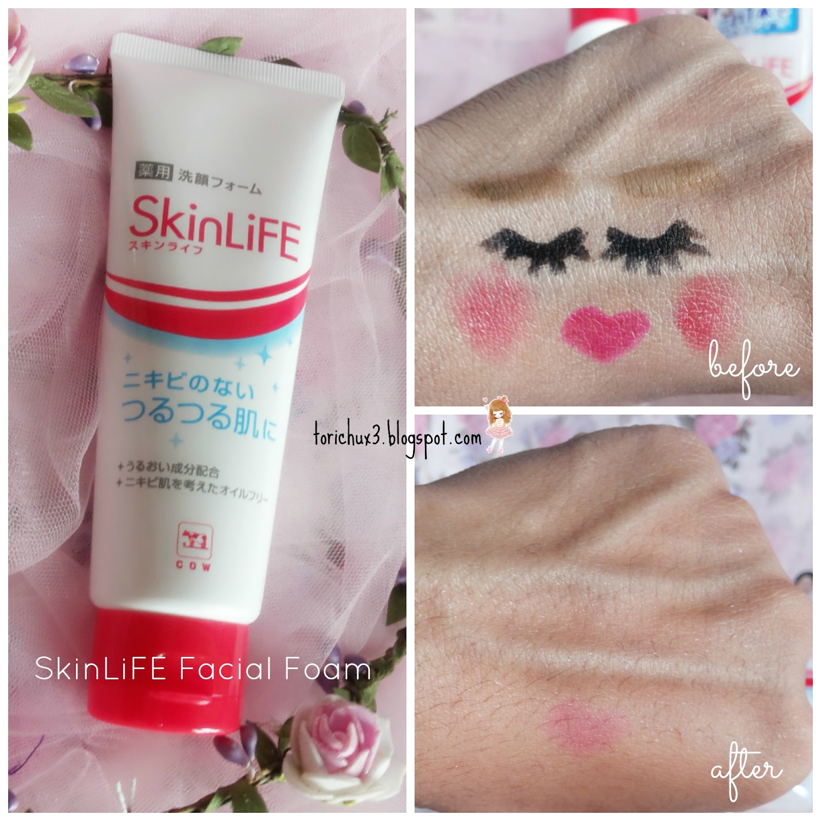 Tori Chu: [ REVIEW ] : COWSTYLE SKINLIFE FACIAL FOAM & SKINLIFE FACE ...