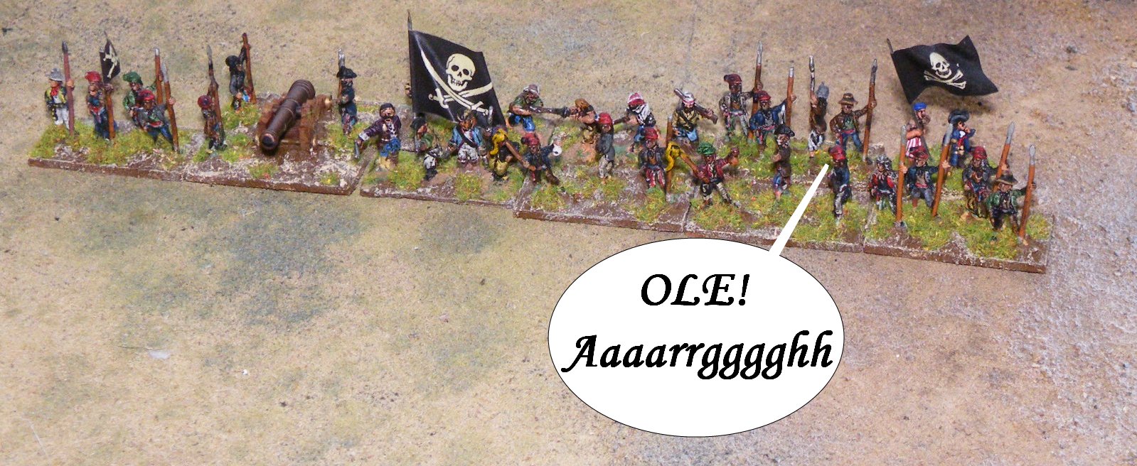 MrF's (plus Jack, Amy & Jennys!!) Gaming: DBA 15-19K Aztecs vs Spanish ...