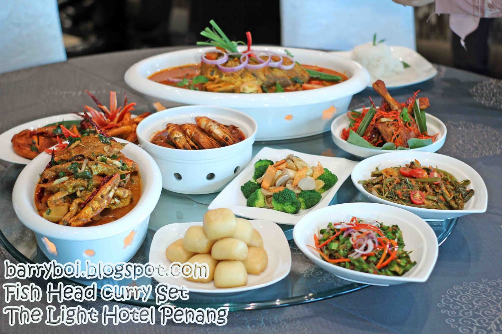 Fish Head Curry at The Light Hotel Penang