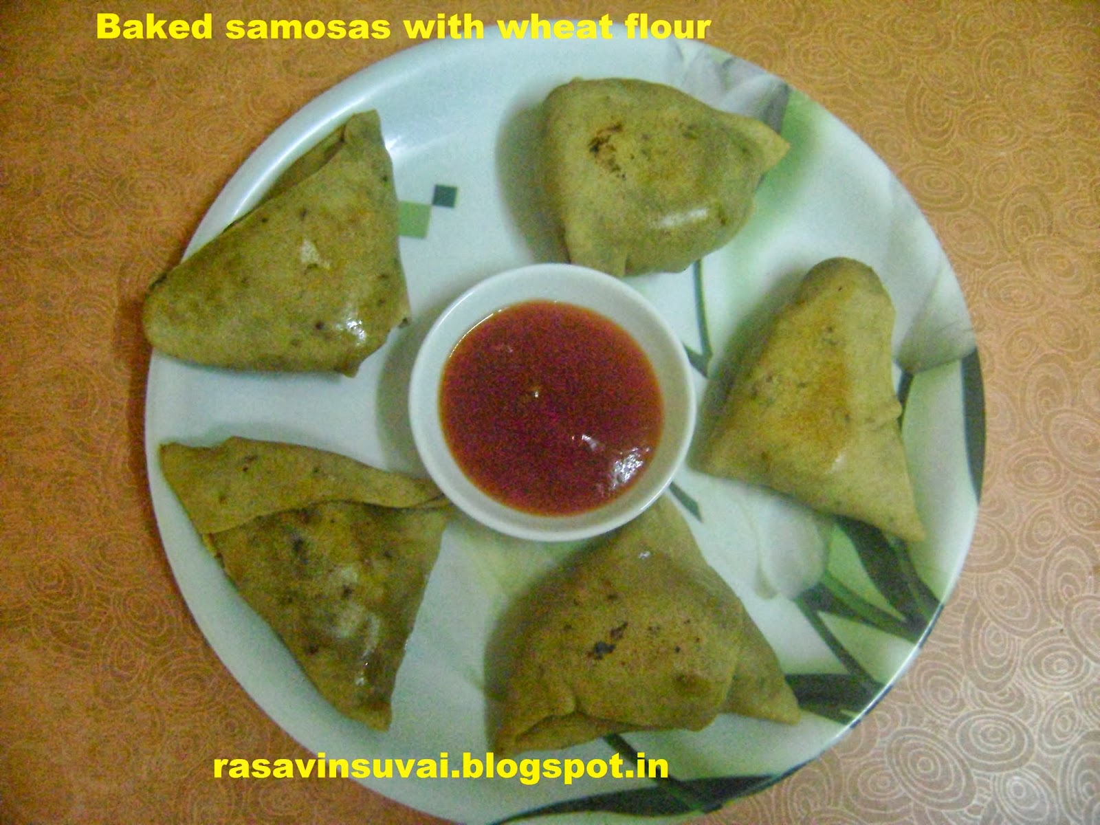 Raji Ramakrishnan : SAMOSA (TAMARIND POHA SAMOSA)