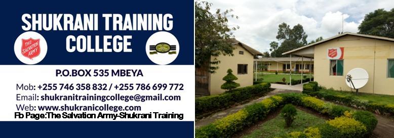 The Salvation army - Shukrani Training College ~ THE SALVATION ARMY IN ...