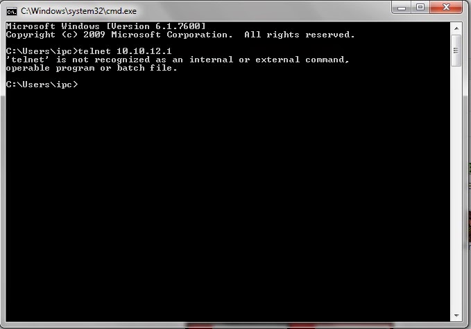 Teknologi Mengaktifkan Telnet Cmd Di Windows 7