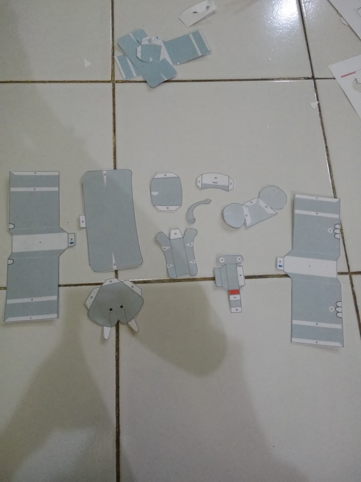 XI MIA 4 KEL 1: TUTORIAL MEMBUAT PAPERCRAFT GAJAH
