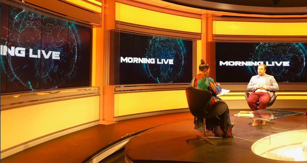 TV with Thinus: The SABC starts using its new Studio 11 for live ...