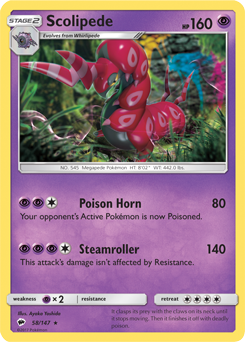 Pokemon Venipede Evolution