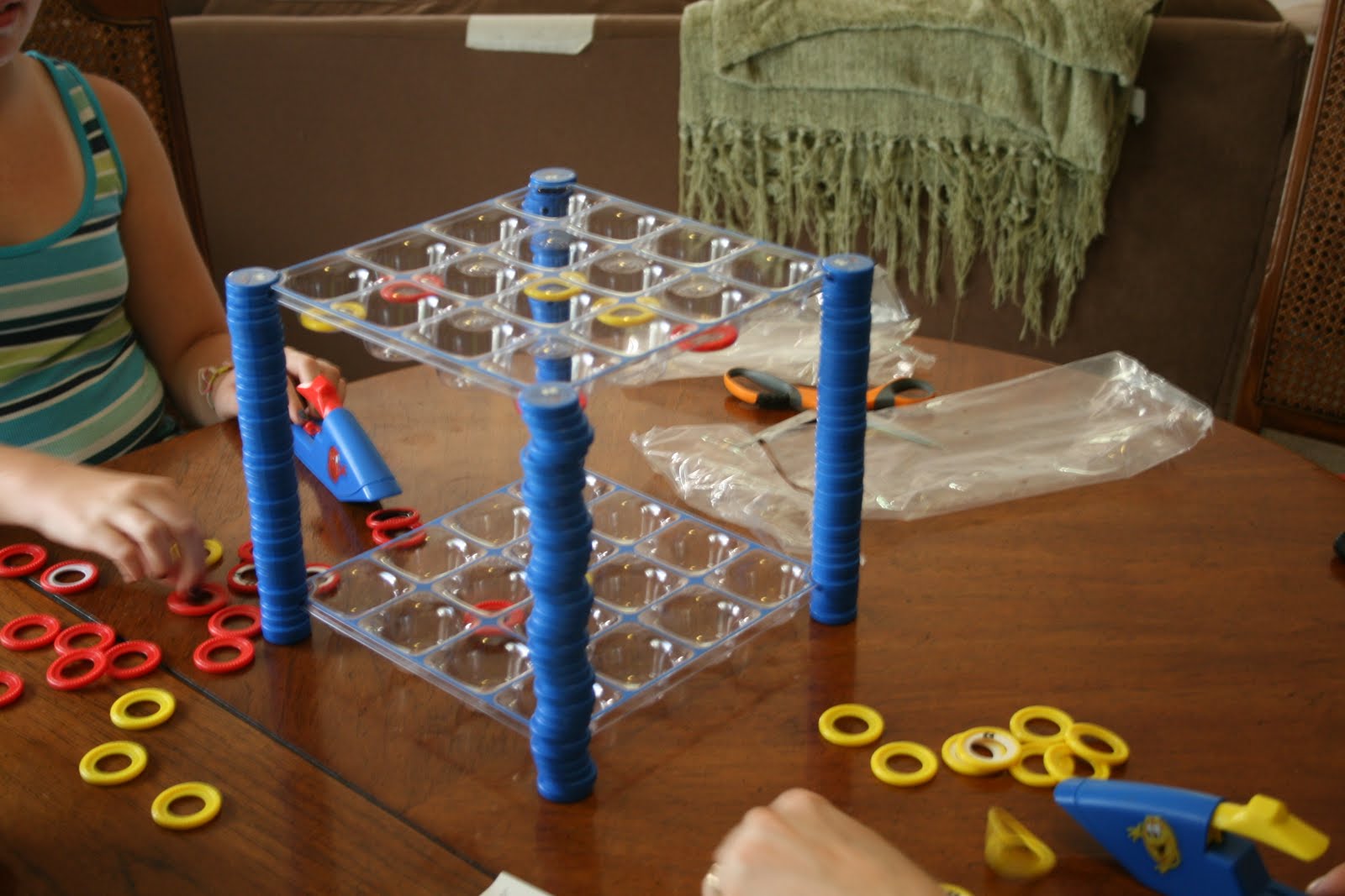 SusieQTpies Cafe: CONNECT 4 Launchers game review from HASBRO