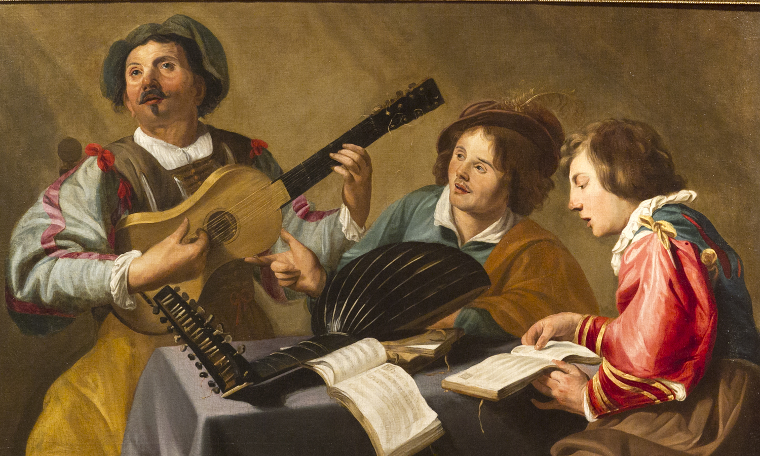 Un concierto (Theodor Rombouts) Arte-Paisaje