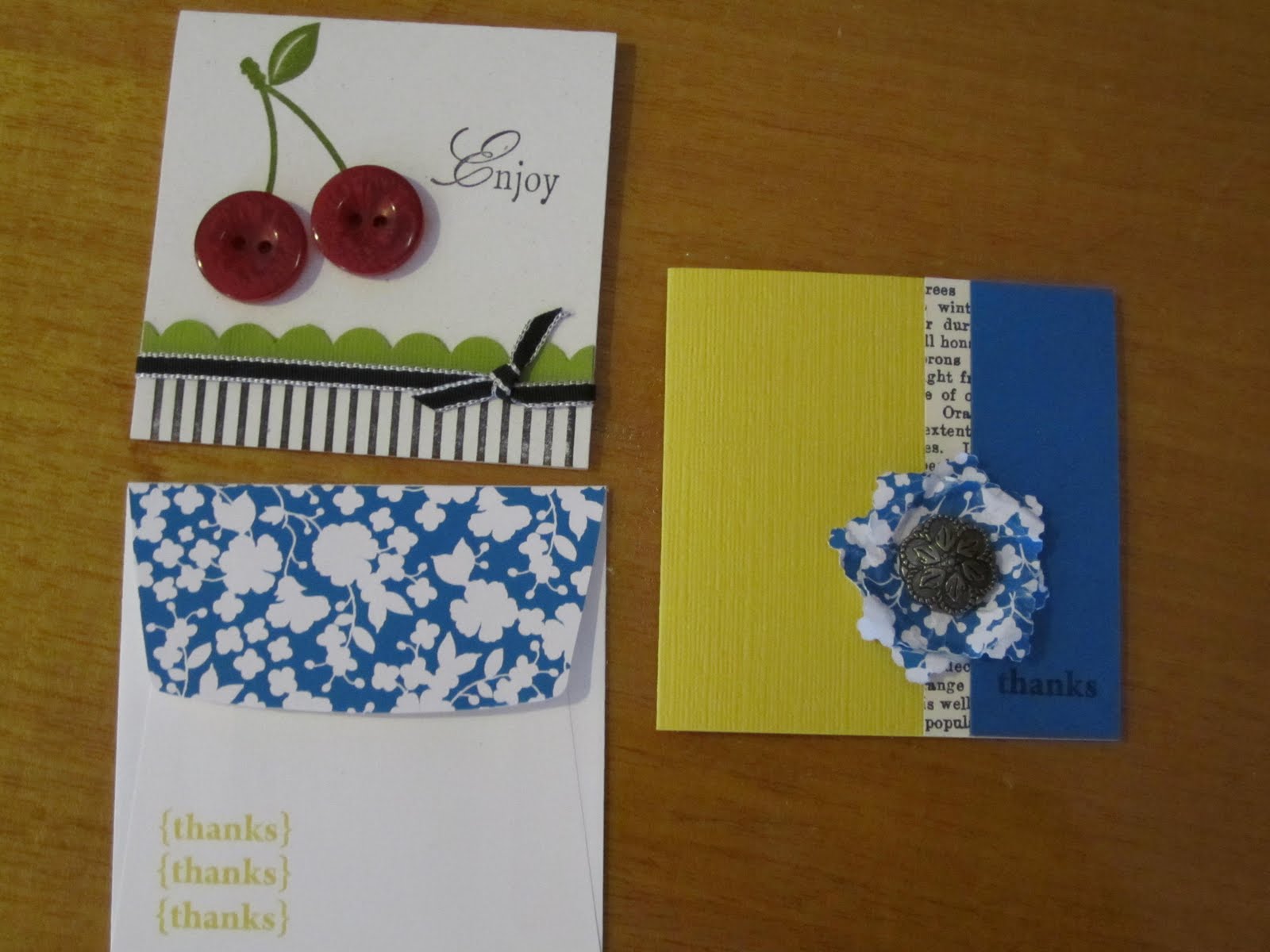 Goin' Over The Edge: Sneak Peek: Button Buddies cherries