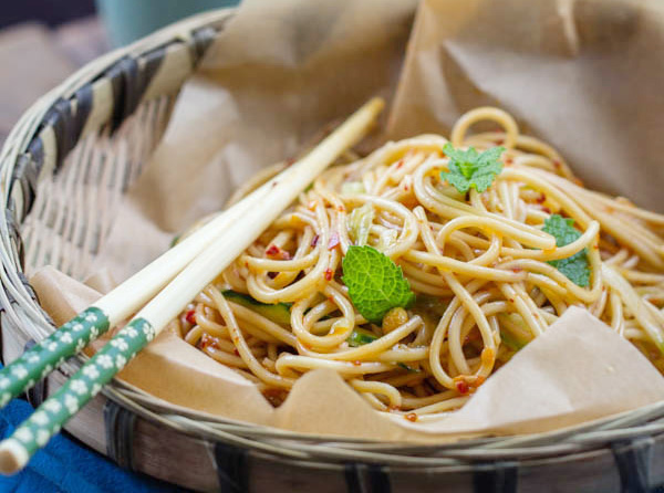 [Chinese Recipes] Szechuan Cold Noodles - All Asian Recipes For You