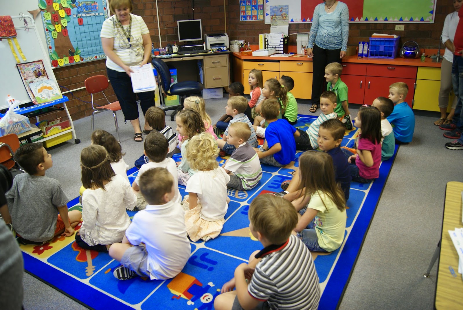 Adventures With A and A: First Day of Kindegarten