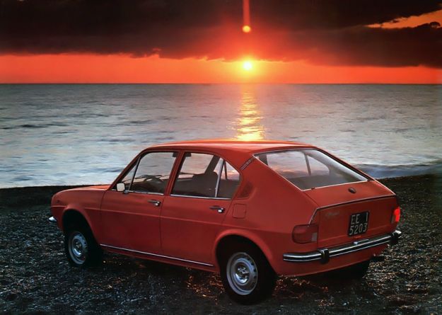 Alfasud, le foto ufficiali del lancio