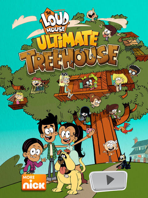 NickALive!: Casagrandes Move In! Loud House Ultimate Treehouse Game Preview