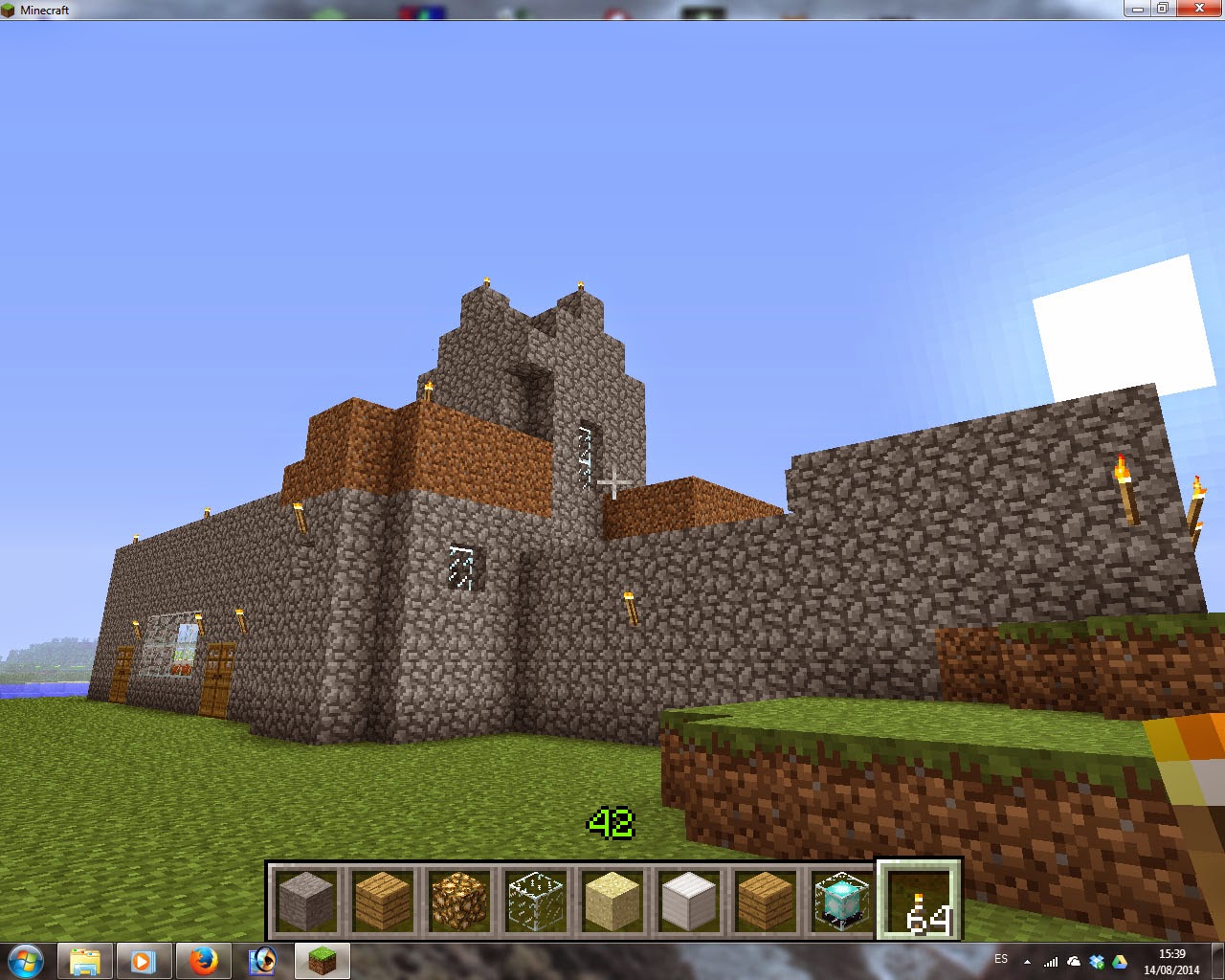Construcciones en Minecraft: Antiguo Poblado Fortificado