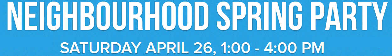 The Grove Community: Neighbourhood Spring Cleanup and Party Saturday ...