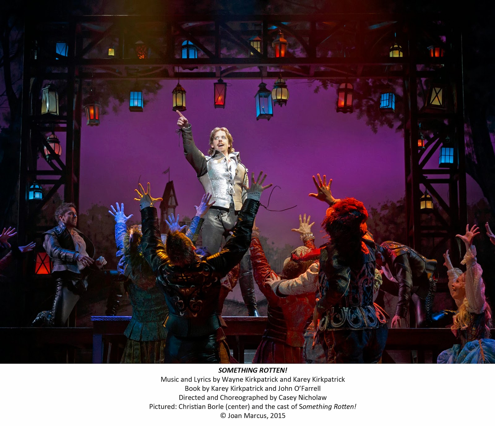 Reflections in the Light: Broadway Theater Review: Something Rotten!
