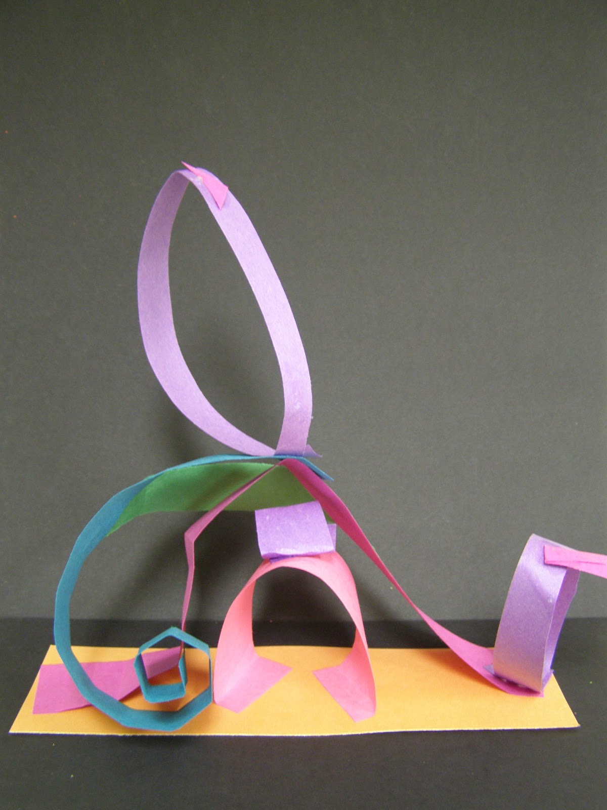 Welcome to Mrs. Peterson's Art Class!: Paper Strip Sculptures