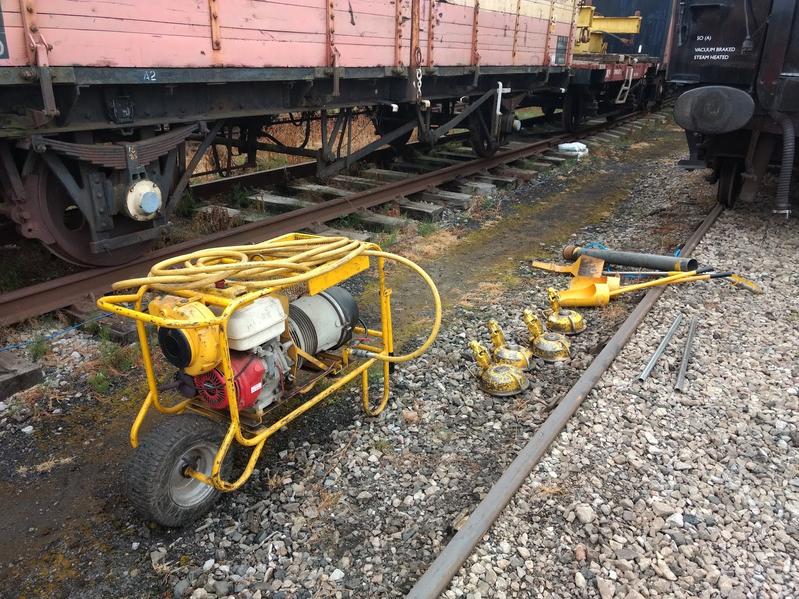 Extension Blog: Stone blowing