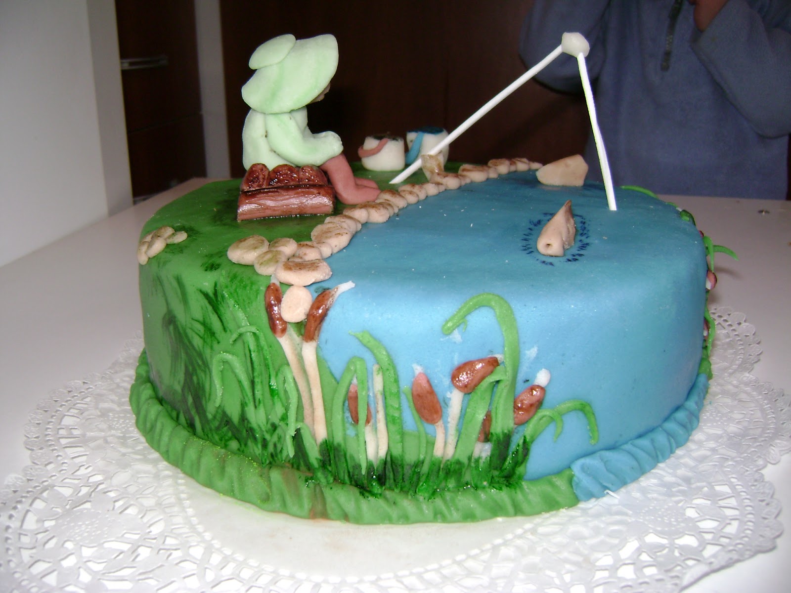 Judit tortácskái: Horgász torta