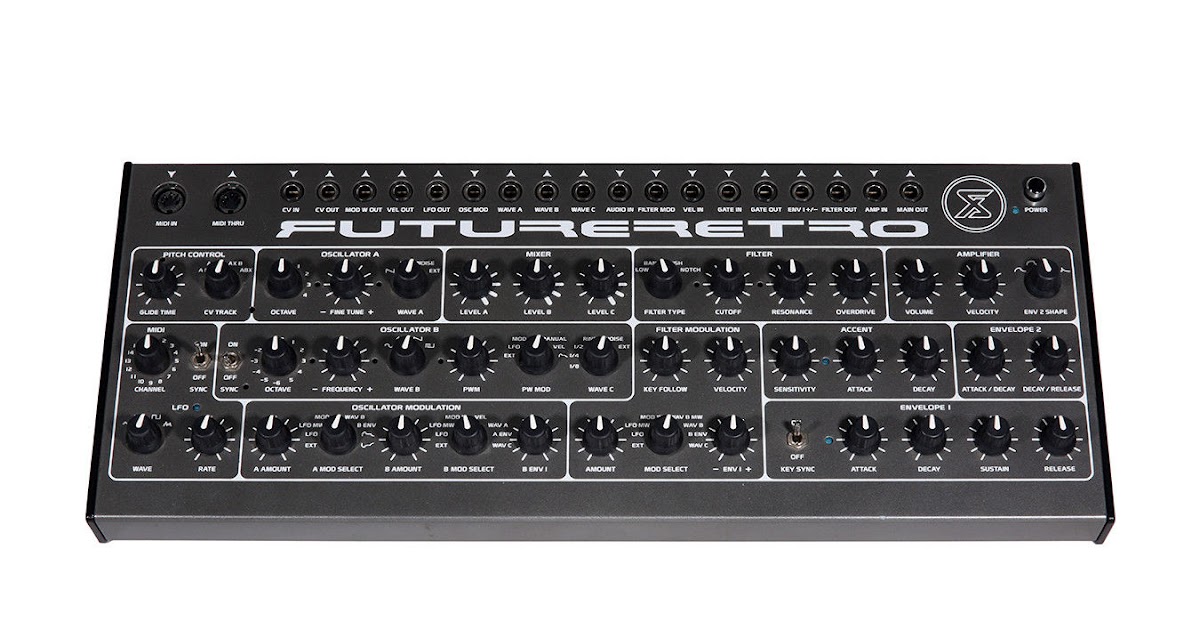 MATRIXSYNTH: Future Retro XS Analog Semi-Modular Synth