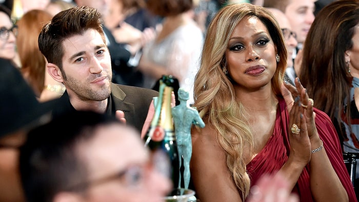 Maybe it's just me...: Laverne Cox's Boyfriend is a Cutie