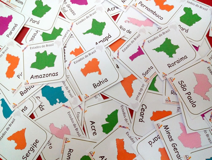 classe invertida: jogos didáticos: GeoMemória Brasil - mapas