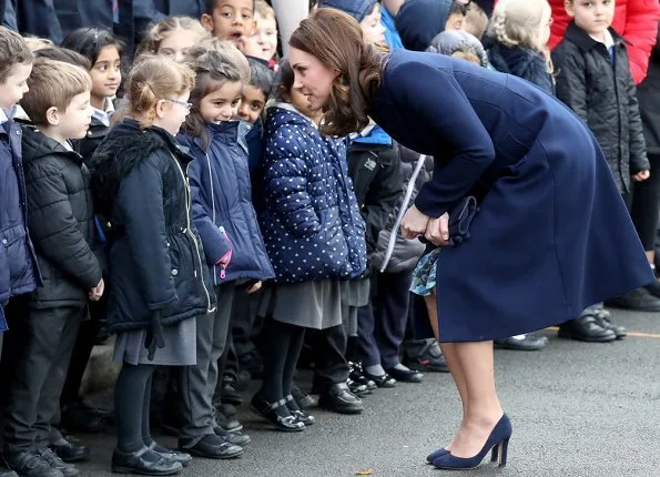 Duchess Catherine visited the Reach Academy Feltham