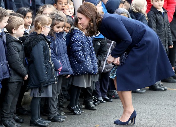 Duchess Catherine visited the Reach Academy Feltham