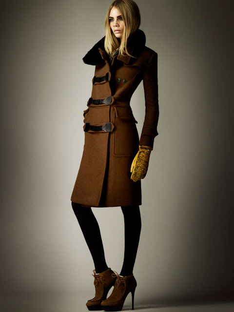 Smartologie: Burberry Pre-Fall 2012 Collection - Model: Cara Delevingne