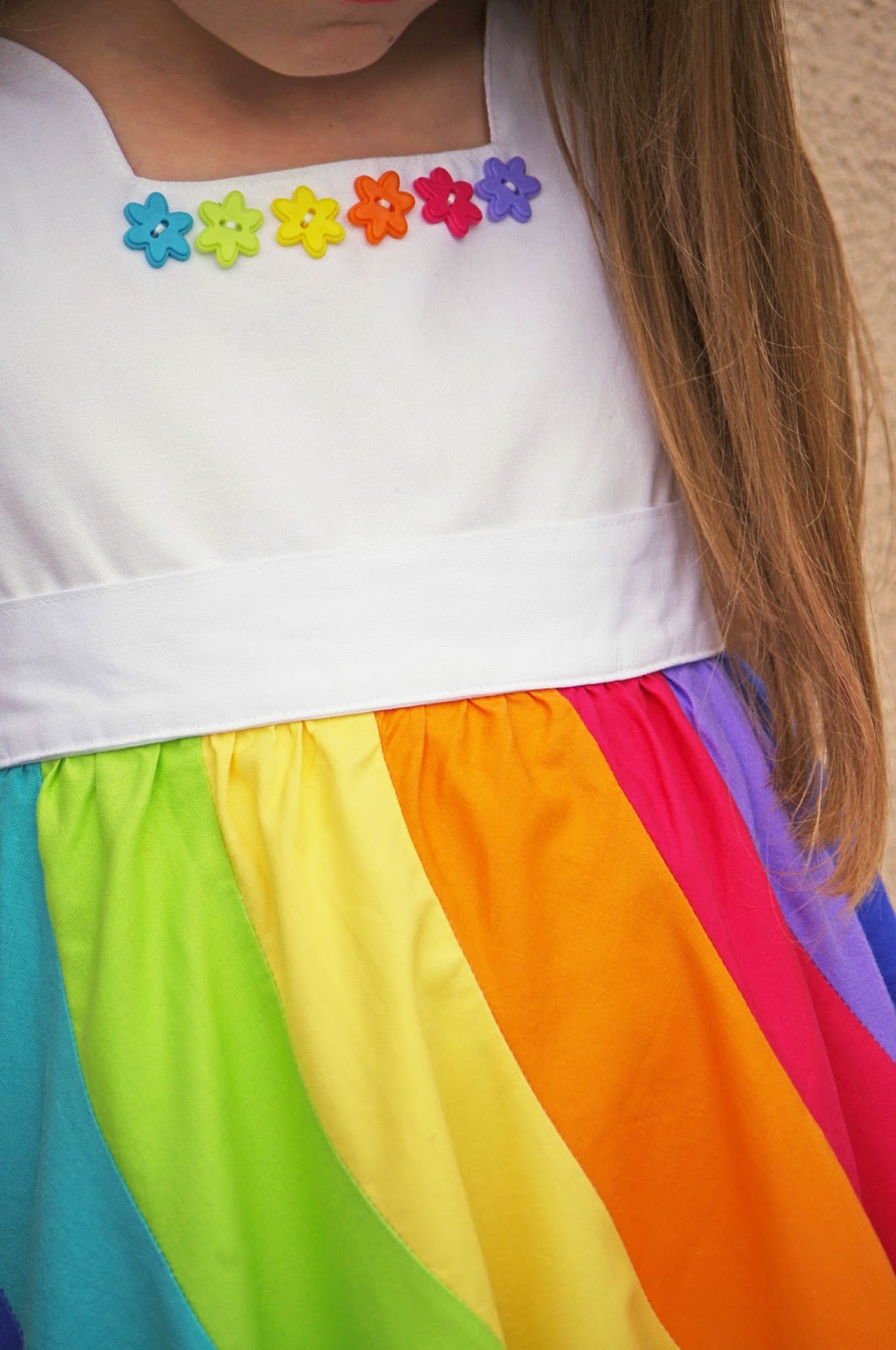 The Rainbow Dress - Ahhh...Quilting
