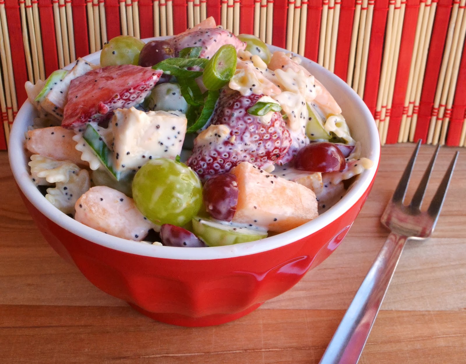 7kidsathome: Chicken and Fruit Pasta Salad
