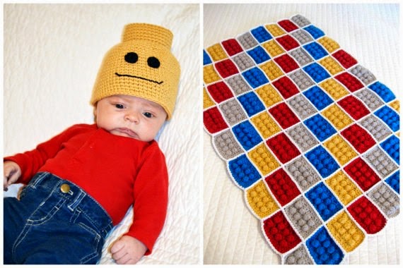 Ideas & Products: Crochet Lego Blanket