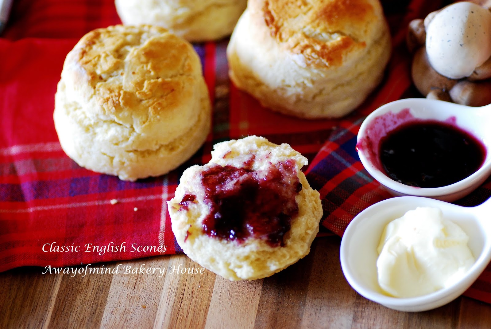 Awayofmind Bakery House: Classic English Scones
