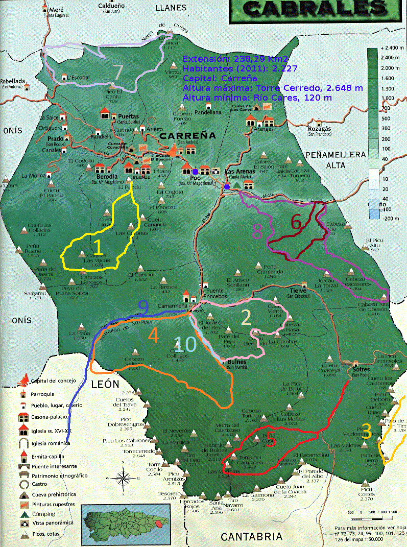 Grupo de montaña Los de las claras: Cabrales