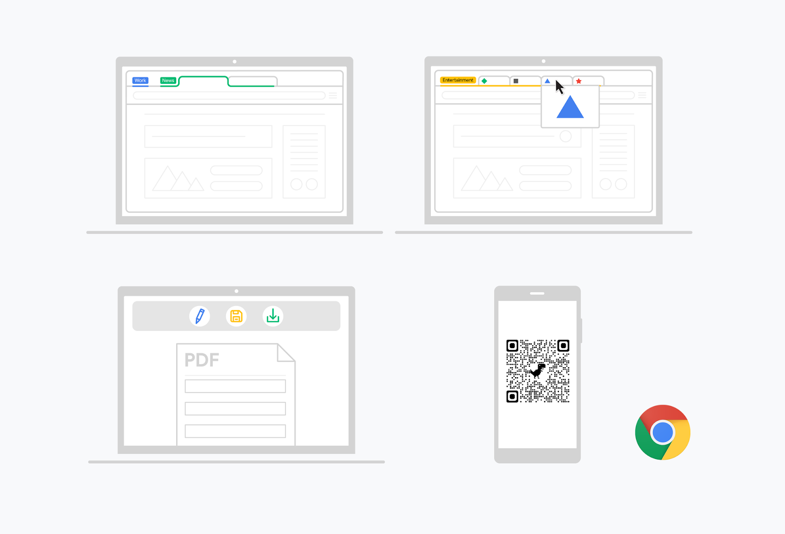 Google is bringing new productivity tools for tab grouping, filling out ...
