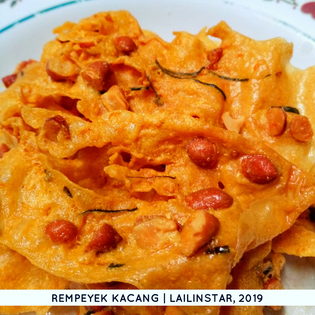 [ RECIPE ] Rempeyek Kacang ( Indonesian Peanut Crackers ) - lailinstar