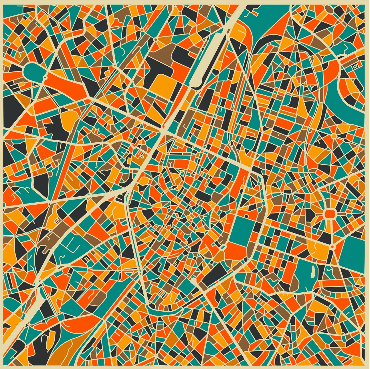 Jazzberry Blues - City Maps | Doctor Ojiplático