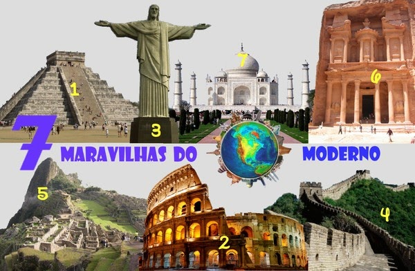 BELLARMINI: As 7 maravilhas do mundo - Atualidade