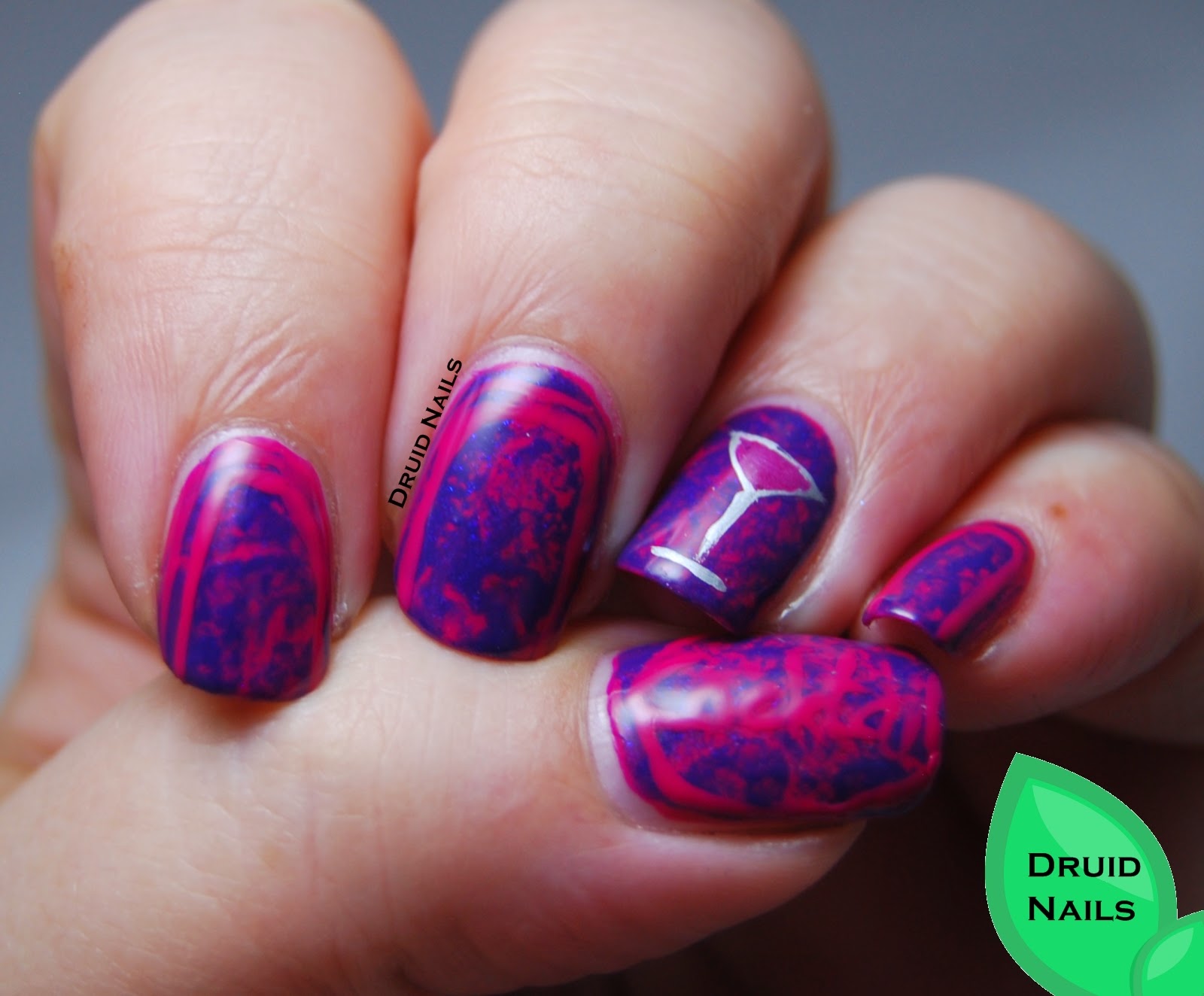 Druid Nails: FingerFood's Theme Buffet - Cocktail Nails