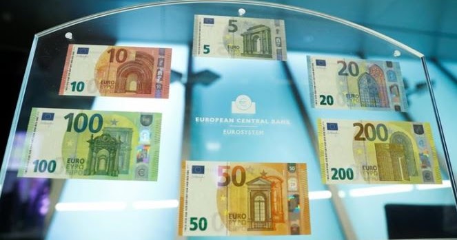 Novas cédulas do Euro