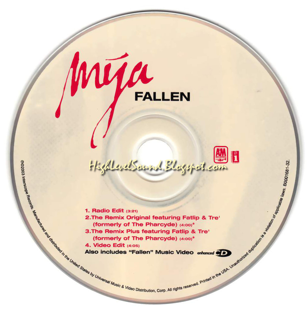 highest level of music: Mya Feat. Fatlip & Tre' - Fallen (Remix_CDM ...